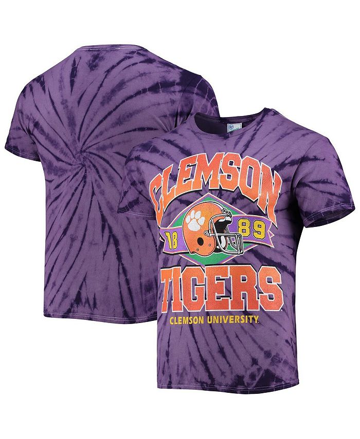 '47 Brand Men's '47 Purple Clemson Tigers Brickhouse Vintage-Like ...
