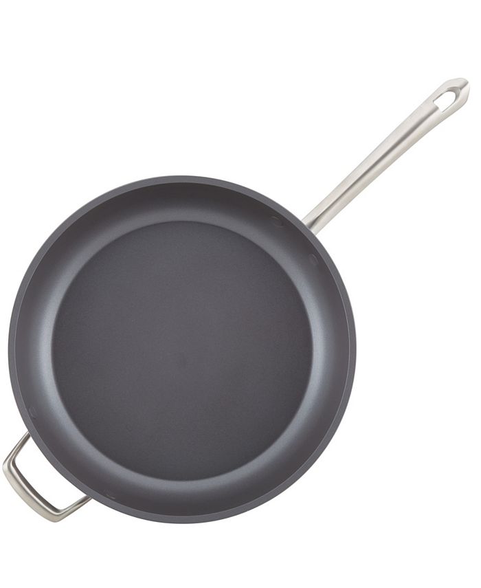 Anolon Accolade Forged Hard-Anodized Nonstick Deep Frying Pan with Lid ...