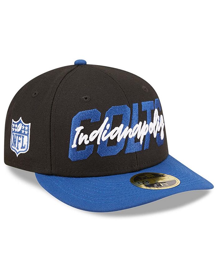 New Era Men's Black, Royal Indianapolis Colts 2022 NFL Draft Low ...
