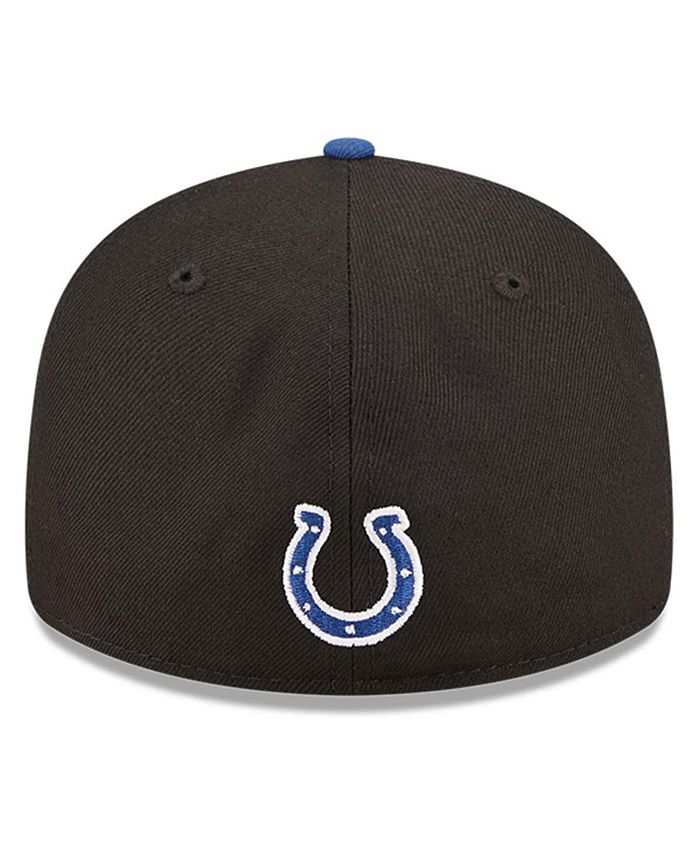 New Era Men's Black, Royal Indianapolis Colts 2022 NFL Draft Low ...