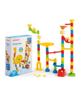 MINILAND Marble Run Set, 60 Pieces - Macy's