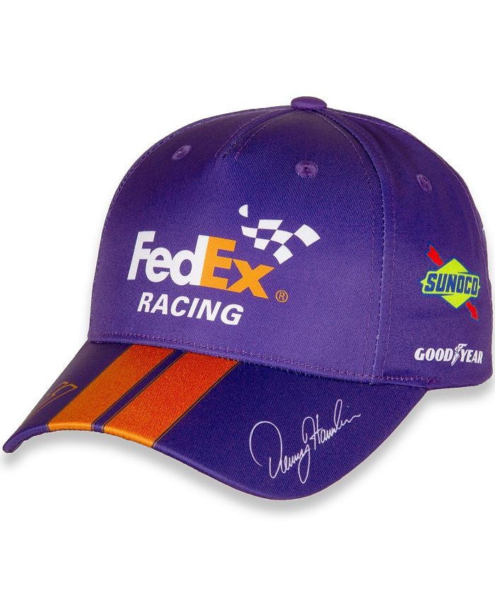 Joe Gibbs Racing Team Collection Men's Purple, Orange Denny Hamlin ...