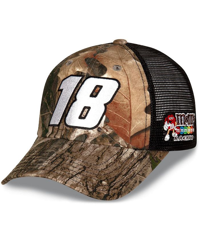 Joe Gibbs Racing Team Collection Men's Camo, Black Kyle Busch M&Ms Mesh ...