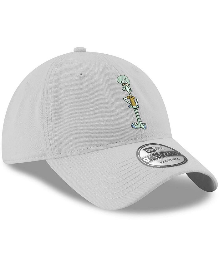 New Era Men's Gray Squidward Tentacles 9TWENTY Adjustable Hat - Macy's