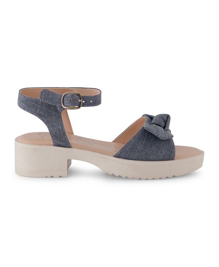Jessica Simpson Little Girls Bow Sandal - Macy's