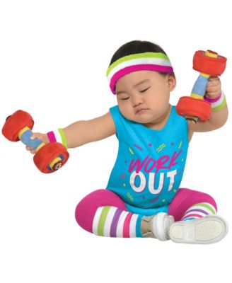 Baby Boys and Girls Work-N-Out Costume Set