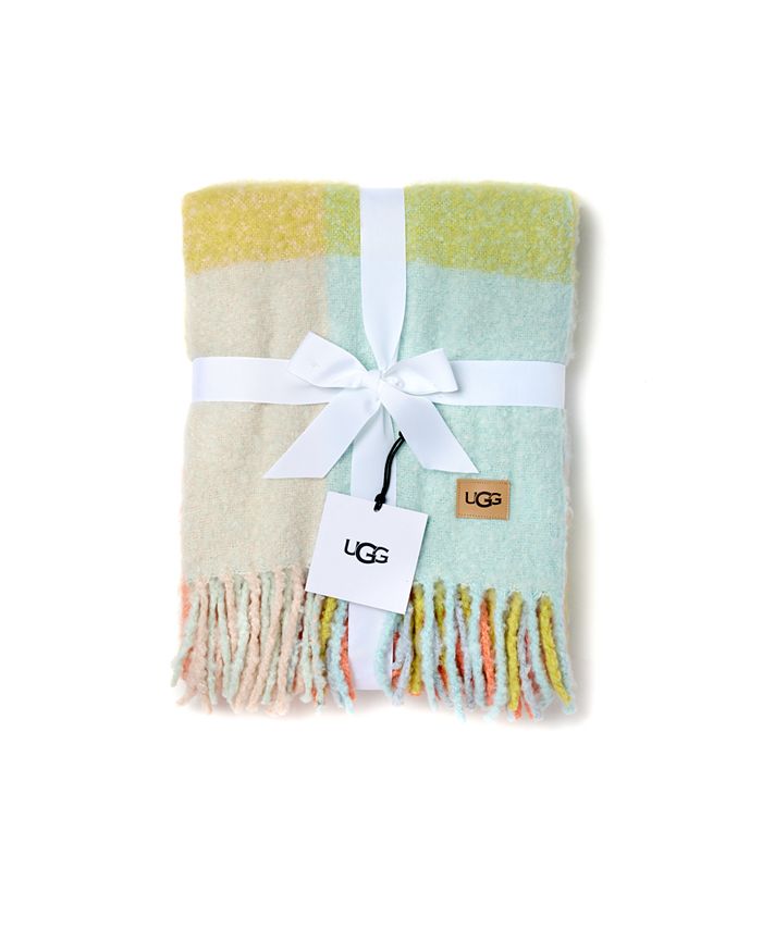 UGG® Brook Plaid Throw, 70" x 50" & Reviews - Home - Macy's