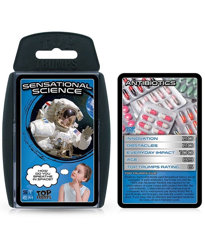 Top Trumps Science and Technology Quiz Tt-Ast Stem Game Set, 30 Pieces ...