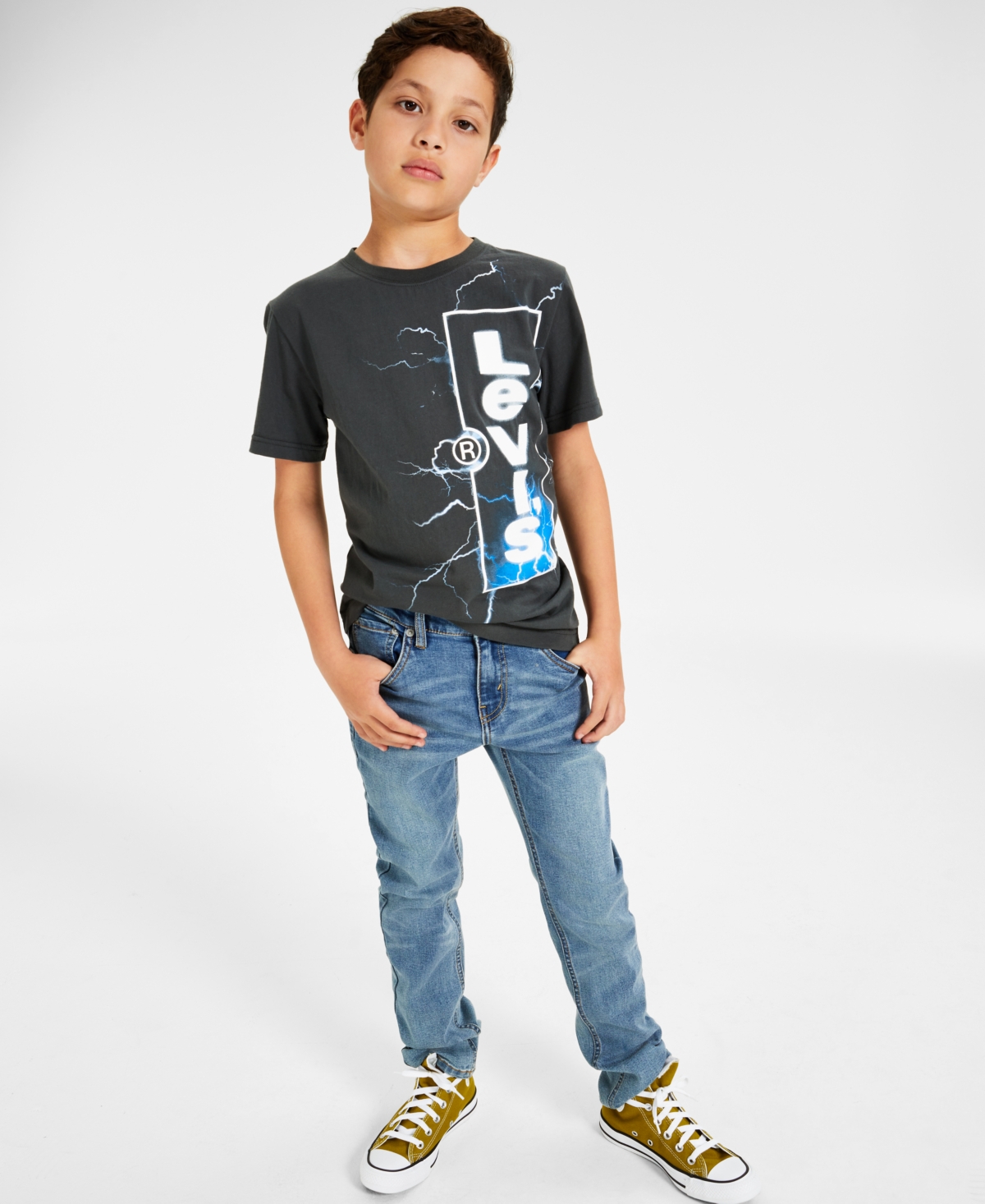 Click here for Levis Big Boys 511 Slim Fit Stretch Performance Je... prices
