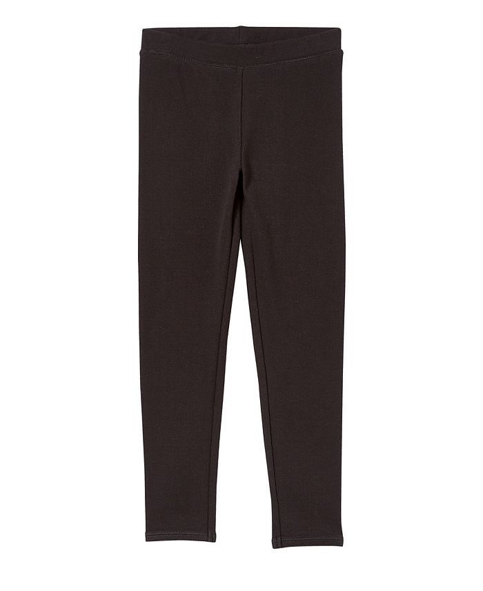 COTTON ON Little Girls Rib Leggings - Macy's