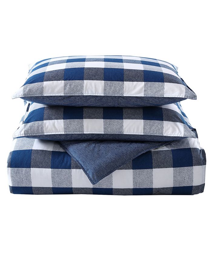 Wrangler CLOSEOUT! Bison Plaid 3 piece Comforter Set, Full/Queen - Macy's