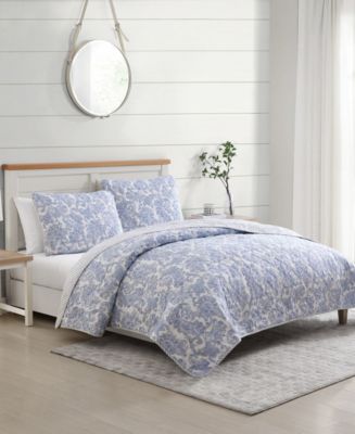 Stone Cottage 3 Piece Field of Paisley Quilt Set, King - Macy's