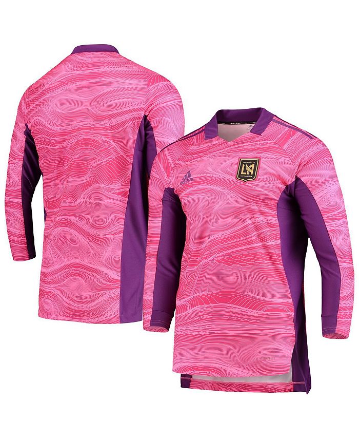 adidas Men's Pink LAFC 2021 Goalkeeper Long Sleeve Jersey - Macy's