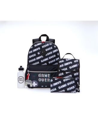 Boys Game Over Backpack, 6 Piece Set - Macy's