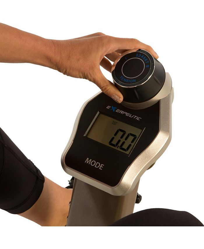 Exerpeutic Gold 525XLR Folding Recumbent Exercise Bike - Macy's