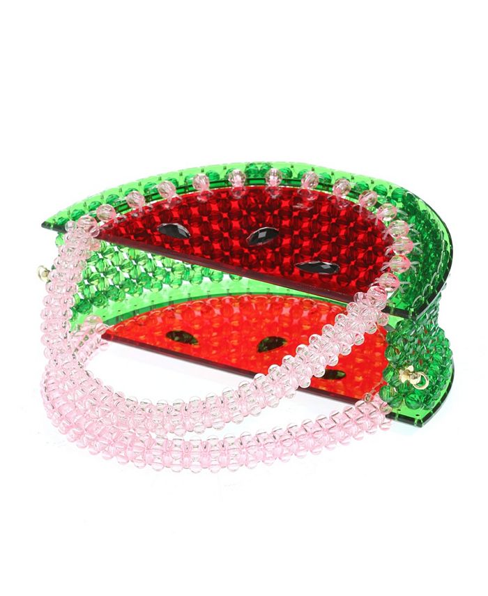 Milanblocks Women's Watermelon Beaded Clutch - Macy's