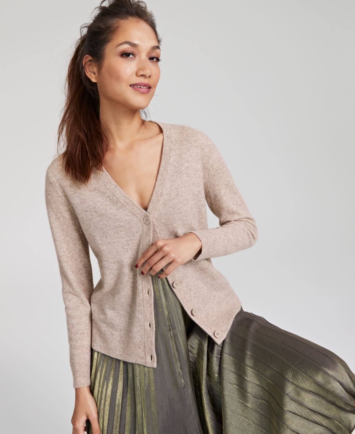 Click here for Charter Club Petite 100 Cashmere Cardigan  Created... prices