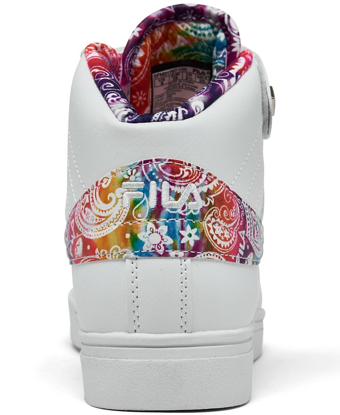 Fila Women's Vulc 13 Rogue Mid Top Casual Sneakers from Finish Line ...