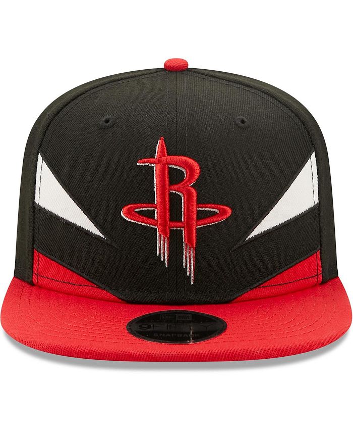 New Era Men's Black Houston Rockets Dynamic Original 9FIFTY Snapback ...
