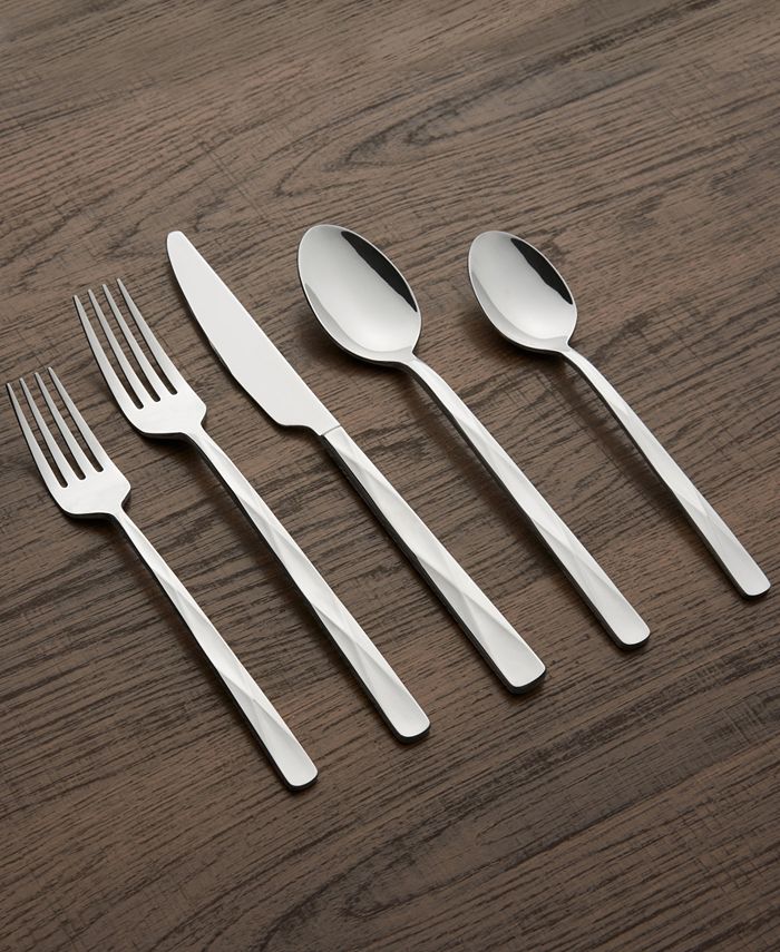 Cambridge Silversmiths Ayden Mirror Flatware Set, 20 Piece - Macy's