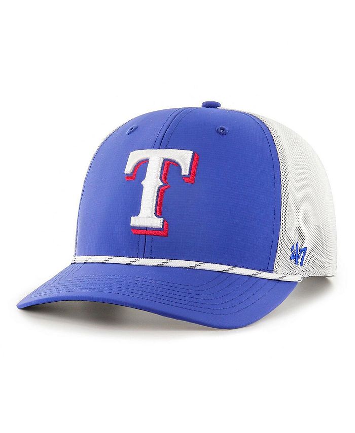 '47 Brand Men's Royal Texas Rangers Burden Trucker Snapback Hat - Macy's