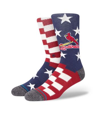 Men's Stance St. Louis Cardinals Team Infiknit Brigade 2 Crew Socks ...
