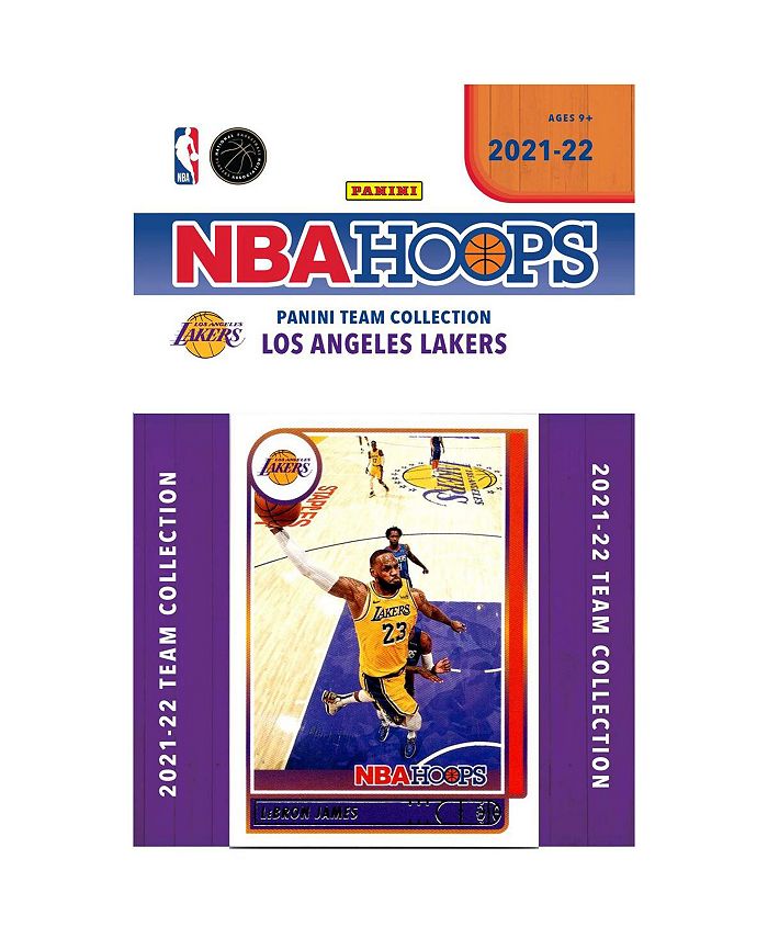 Panini Los Angeles Lakers 2021/22 Team Trading Card Set - Macy's