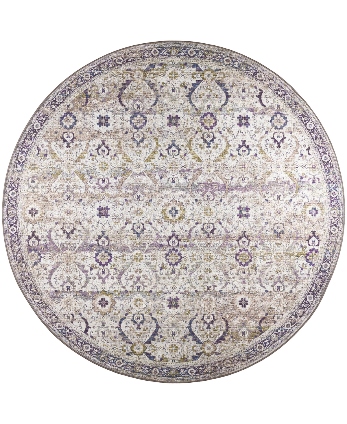 Click here for Dalyn Jericho JC1 4 x 4 Round Area Rug - Khaki prices