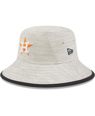 Men's New Era Gray Houston Astros Distinct Bucket Hat - Macy's