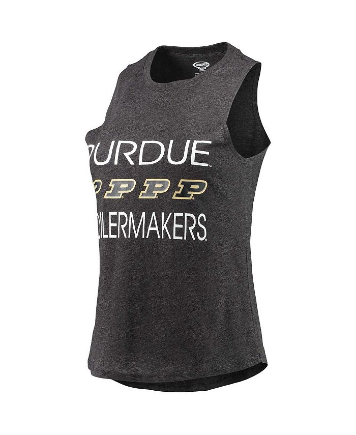 Concepts Sport Women's Gold, Black Purdue Boilermakers Tank Top and ...