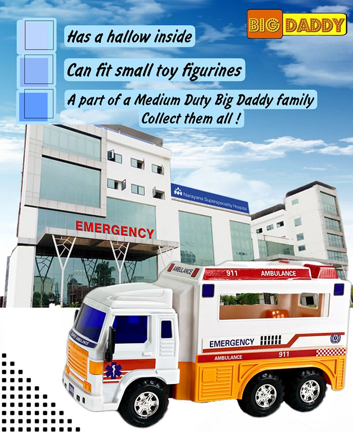 Big Daddy Medium Duty Emergency Medical Technicians Paramedic Rescuing ...