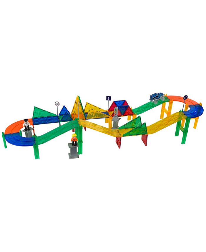 Mag-Genius 55 Piece Ultimate Magnetic Racing Set Toy & Reviews - All ...