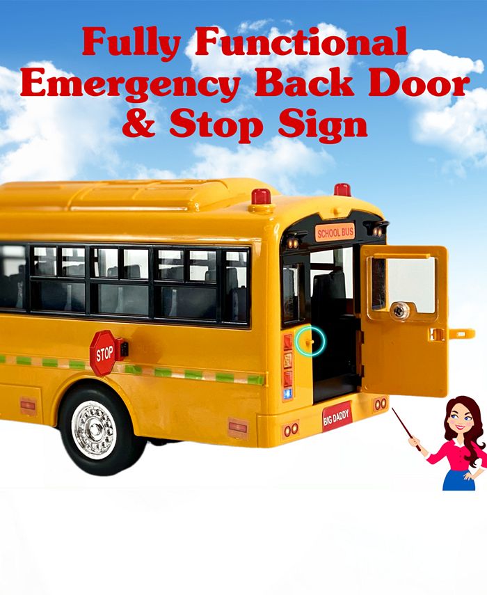 Big Daddy Mag-Genius School Bus with Lights and Sound and Greetings toy ...