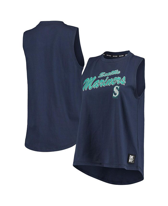 DKNY Women's Navy Seattle Mariners Marcie Tank Top - Macy's
