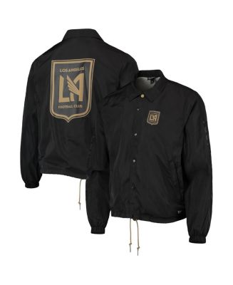 Men's The Wild Collective Black LAFC Coaches Full-Snap Jacket - Macy's
