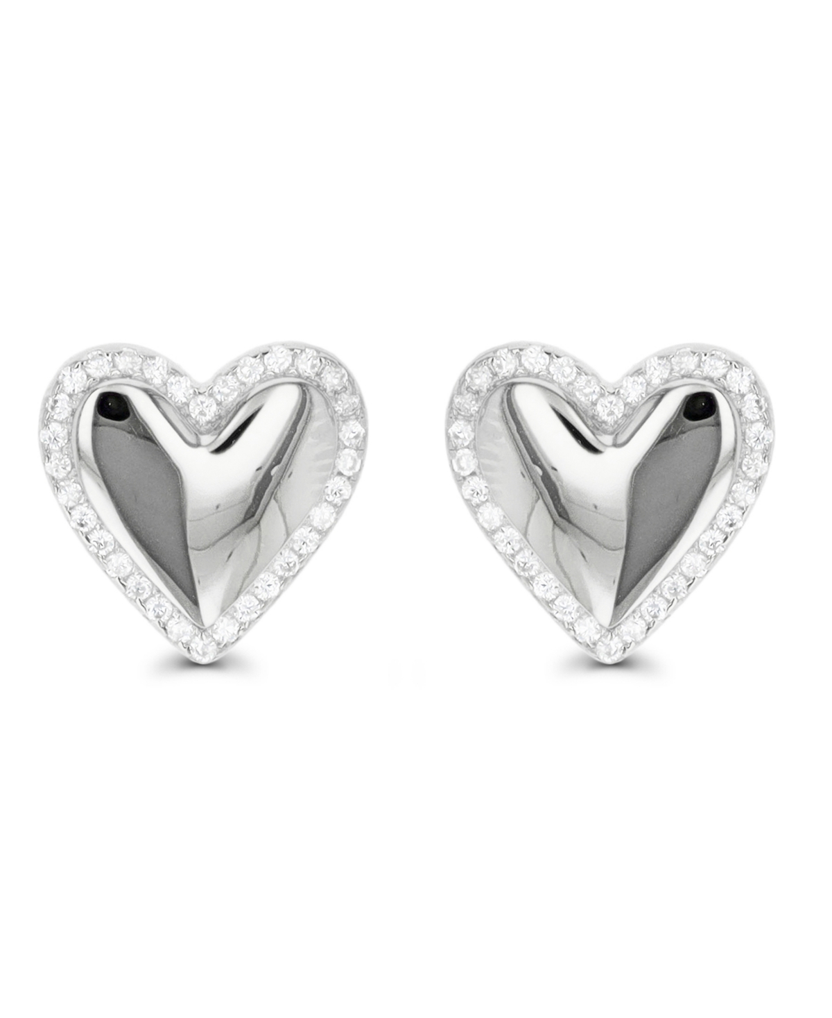 Click here for Heart Stud Earrings in 14K Gold Plated or Sterling... prices