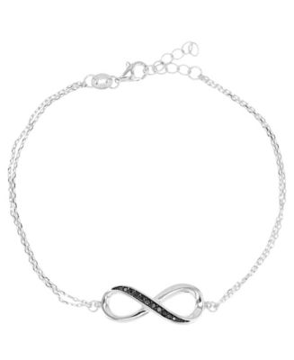 Infinity Anklet in Sterling Silver - Macy's