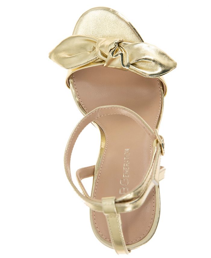 BCBGeneration Women's Jamina Bow Detail Dress Sandal - Macy's