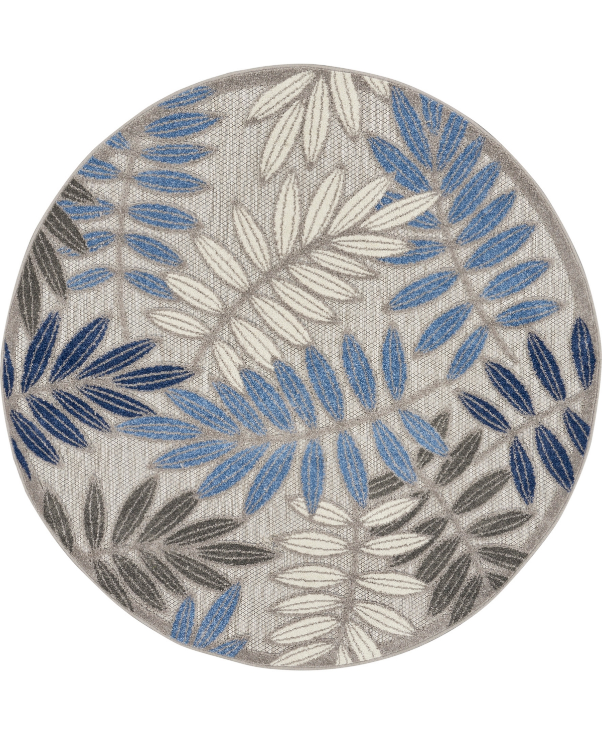 Click here for Nourison Home Aloha ALH18 53 x 53 Round Area Rug -... prices