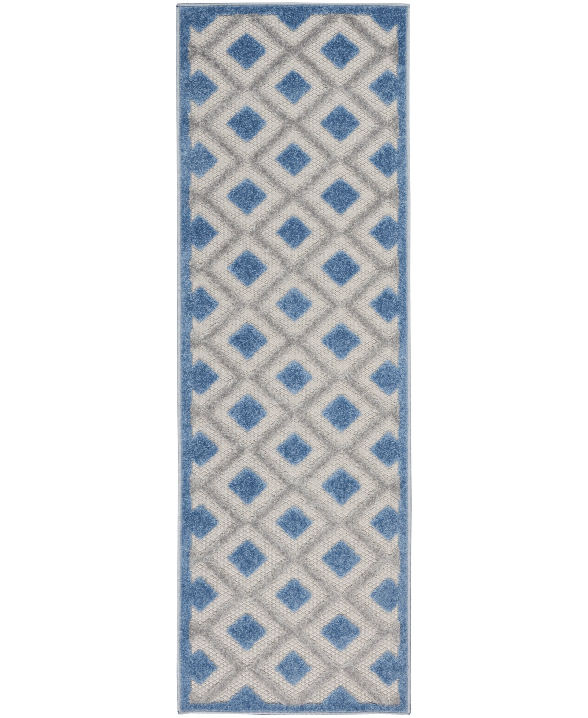 Click here for Nourison Home Aloha ALH26 2 x 6 Runner Rug - Blue... prices