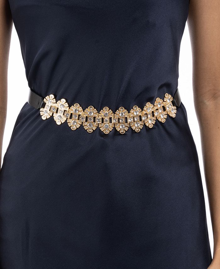 I.N.C. International Concepts INC International Concepts Embellished Stretch Belt, Created for ...