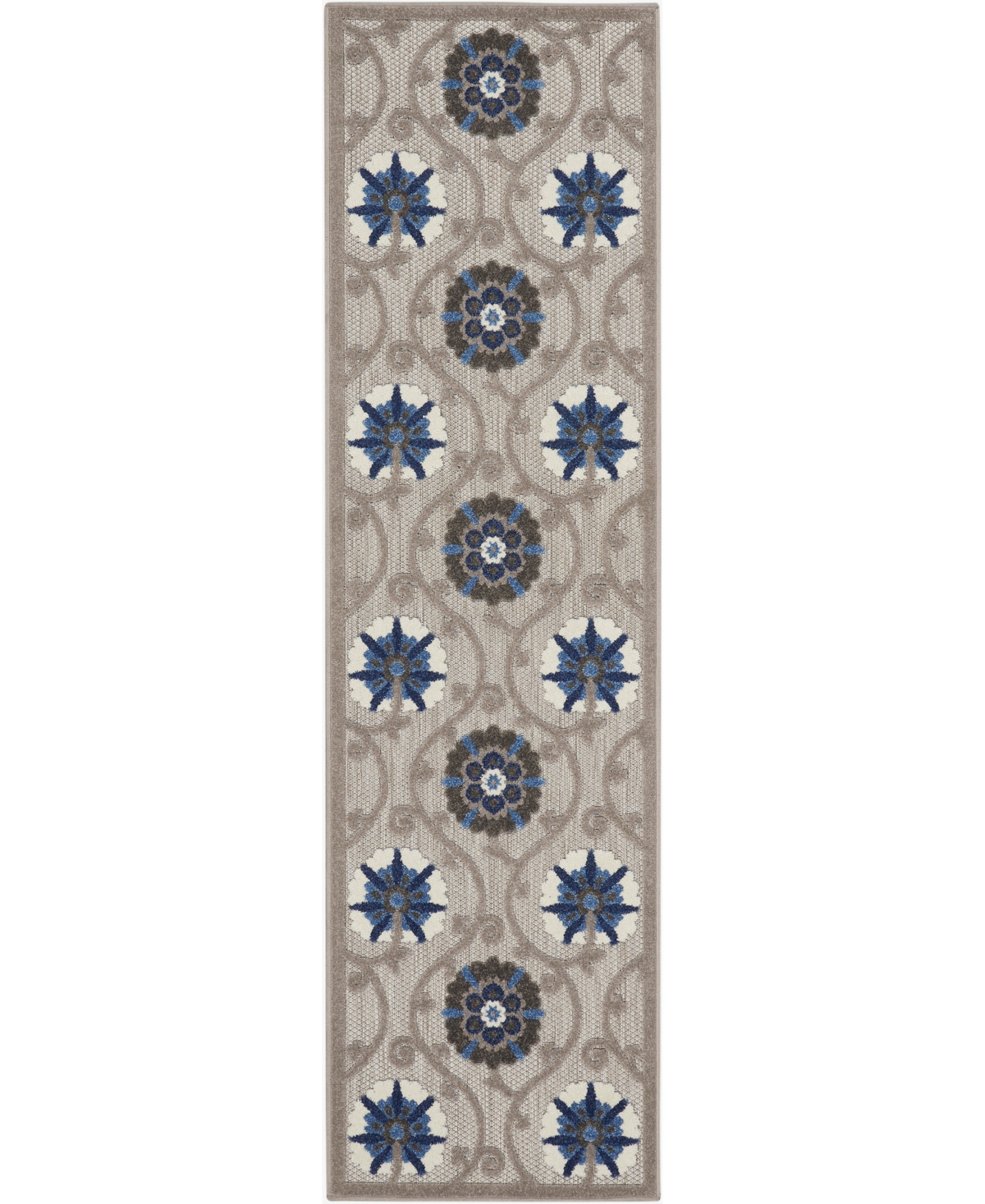 Click here for Nourison Home Aloha ALH19 2 x 6 Runner Rug - Gray... prices