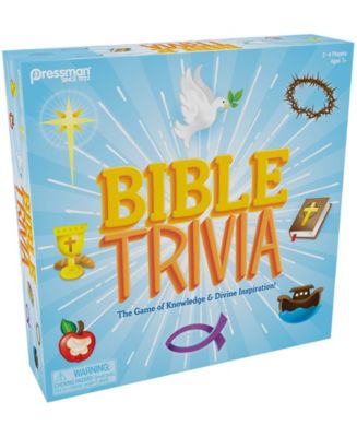Pressman Toy Bible Trivia - the Game of Knowledge Divine Inspiration ...