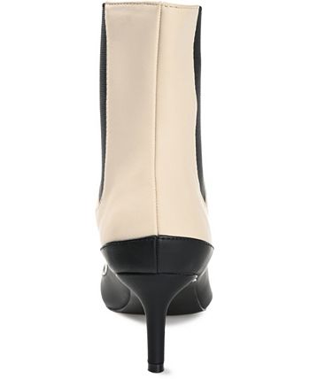 Journee Collection Women's Eleece Dress Booties - Macy's