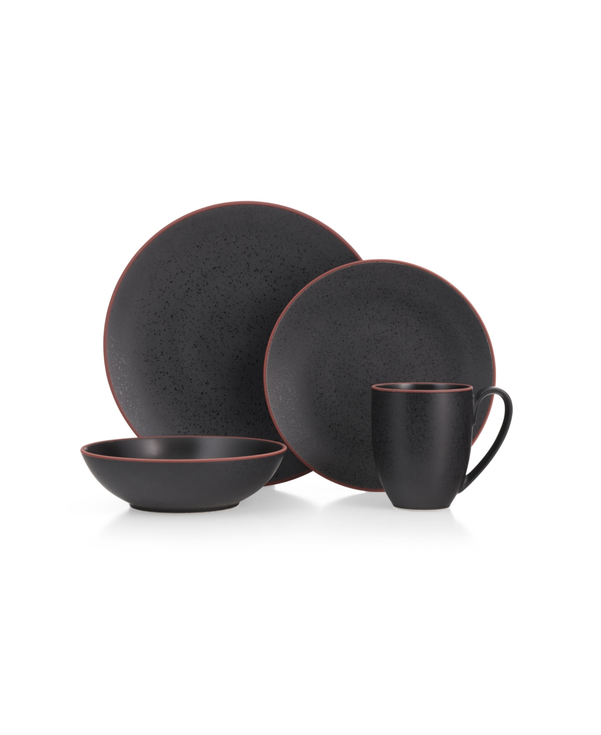 Click here for Nambe Taos 4 Piece Place Setting - Black prices