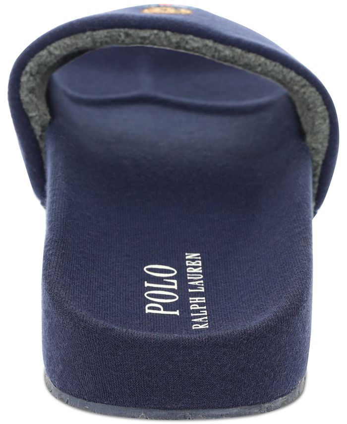 Polo Ralph Lauren Men's Hendrick Slide Sandal with American Flag Polo ...