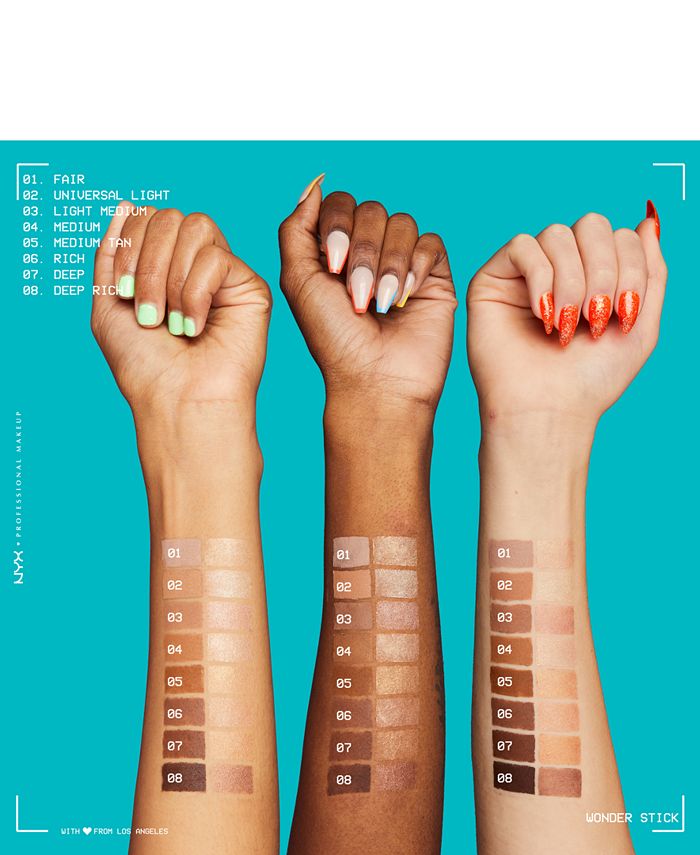 NYX Professional Makeup Wonder Stick Dual-Ended Face Shaping Stick - Macy's