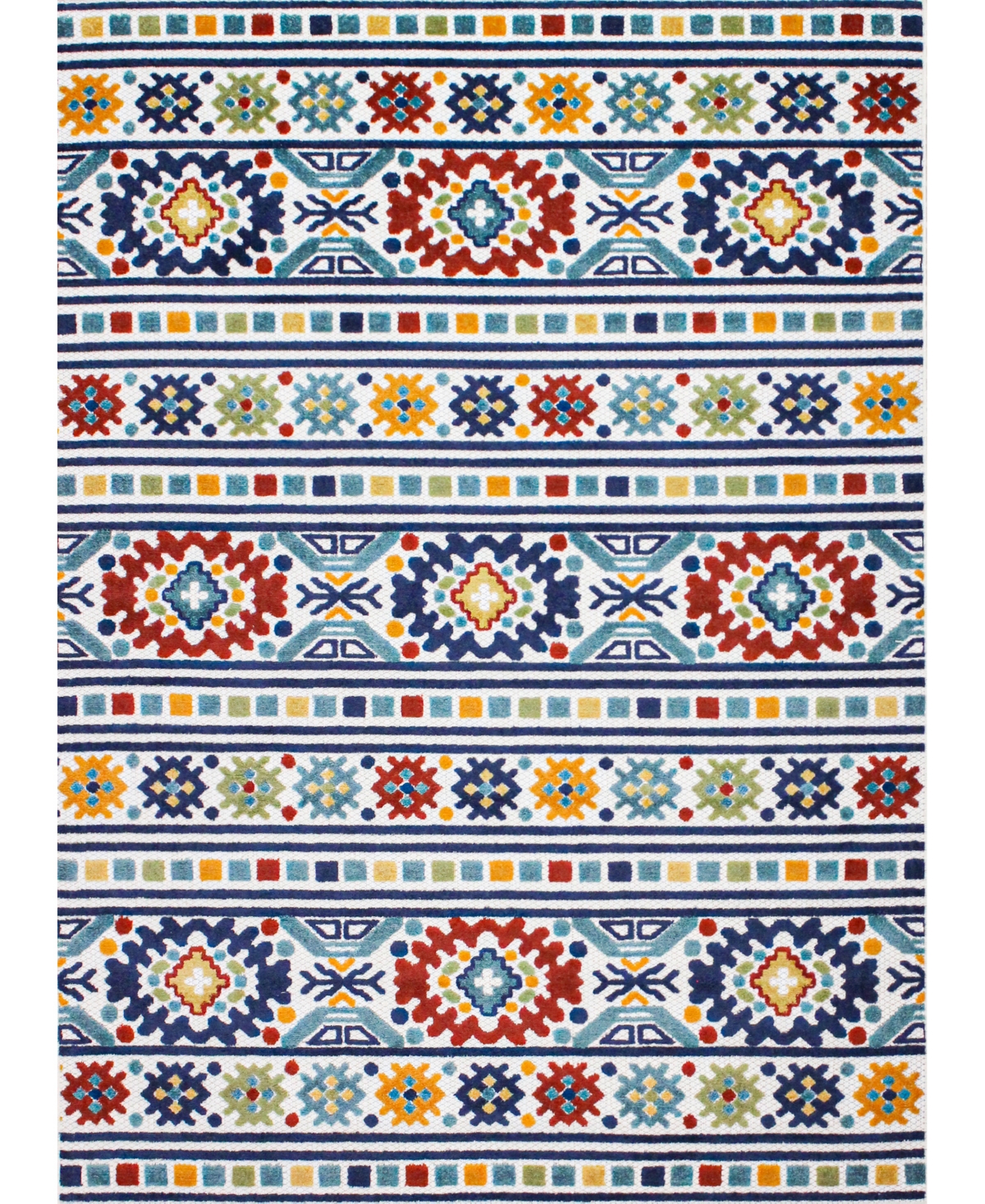 Click here for Bashian Gallery GAL102 76 x 96 Area Rug - Multi prices