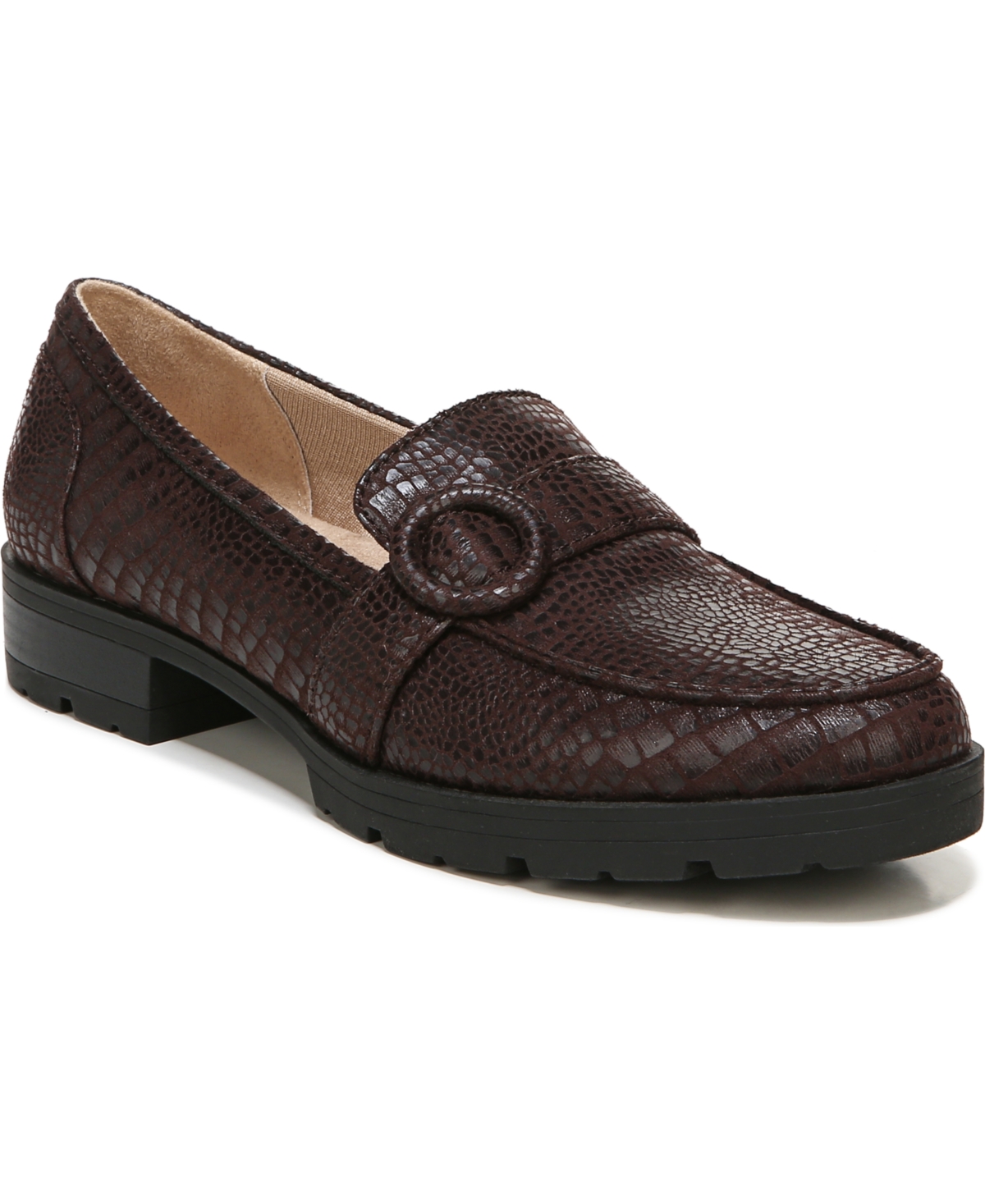 Click here for LifeStride Lolly Slip-ons - Chocolate Croco Fabric prices