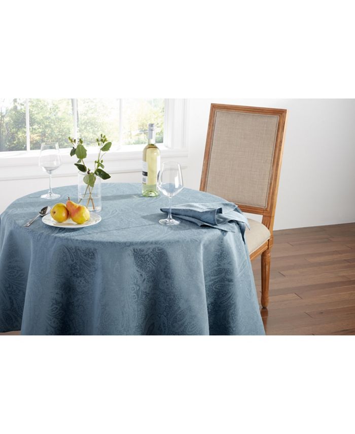 Lauren Ralph Lauren Hartfield Paisley Table Cloth 70" Round - Macy's